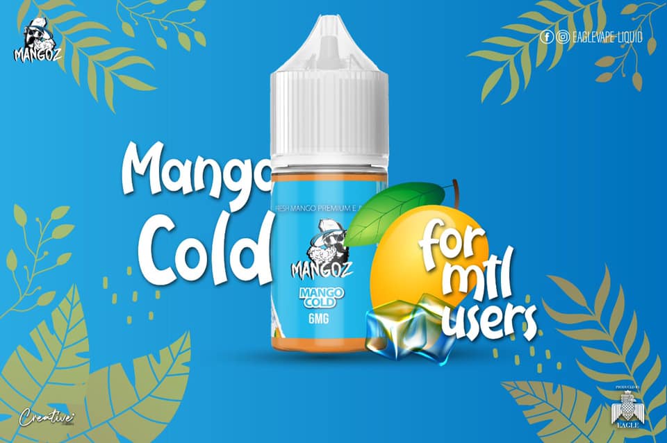 MANGOZ - Mango Cold - MTL - 30ML - Beta Vape