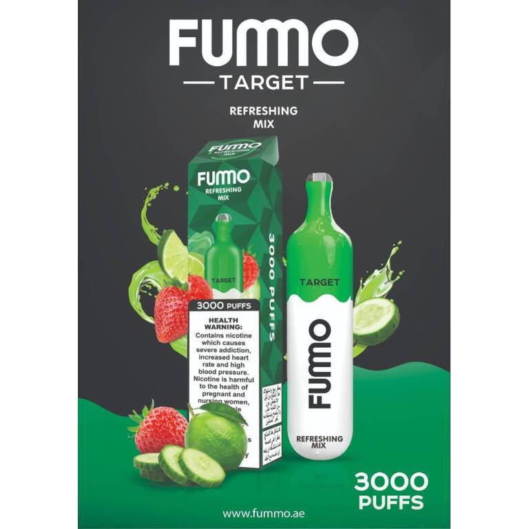 FUMMO - WATERMELON - 3000 PUFFS - Beta Vape