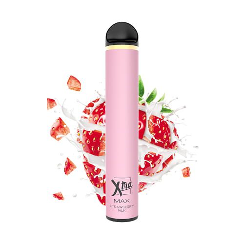 XTRA Max Disposable Pods - Strawberry Milk - 2500 puff - Beta Vape