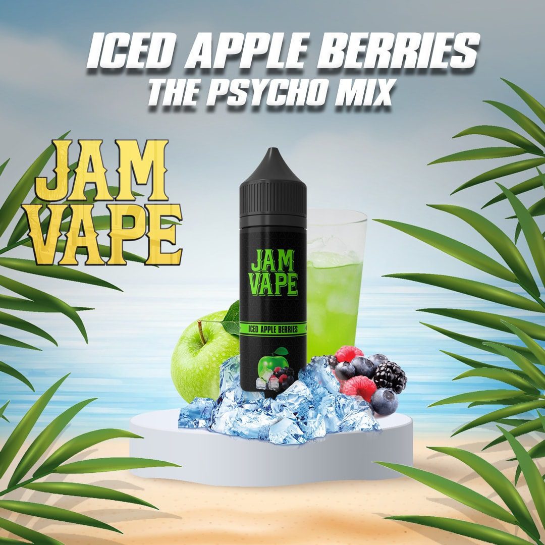 Jam vape - Ice Apple Berries - DL - 60ML - Beta Vape