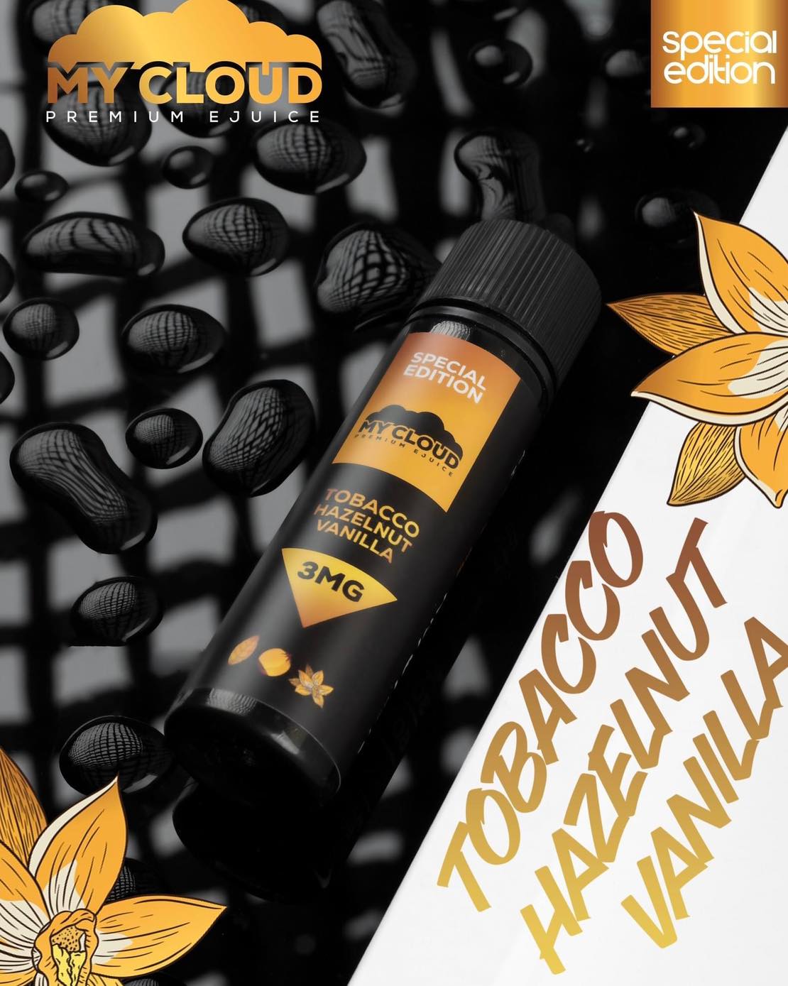 My Cloud - Tobacco Hazelnut Vanilla - MTL - 30ML - Beta Vape