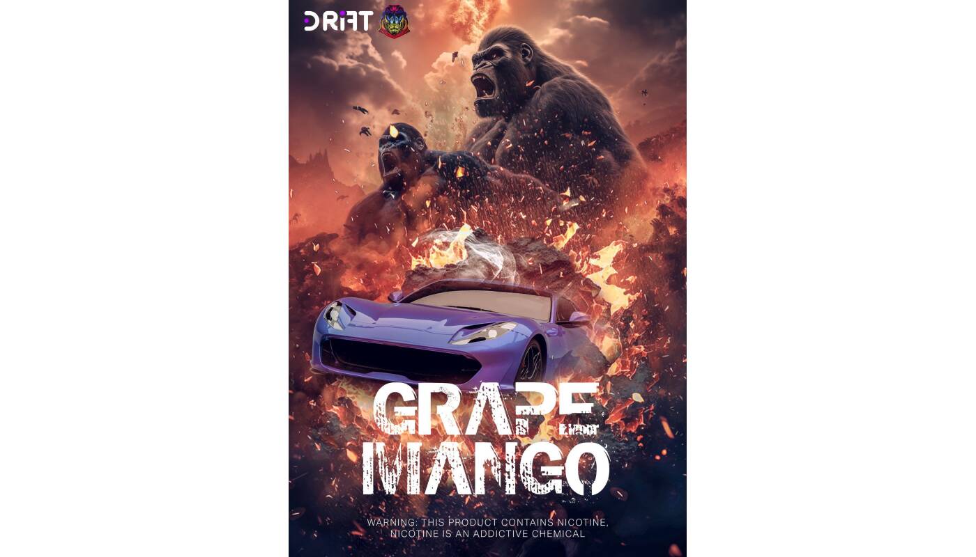 Drift - Mango Grape Ice - MTL - 60ML - Beta Vape