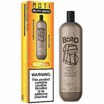 MOTI 6000 puff - Mango Passionfruit - ( RECHARGEABLE ) - Beta Vape