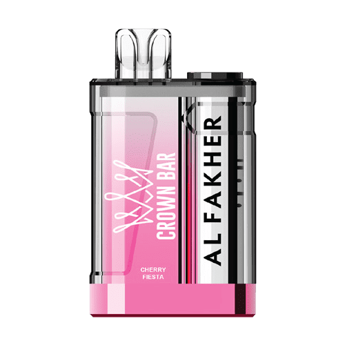 AL FAKHER Disposable Pods 9000 puff - Cherry Fiesta - ( RECHARGEABLE ...