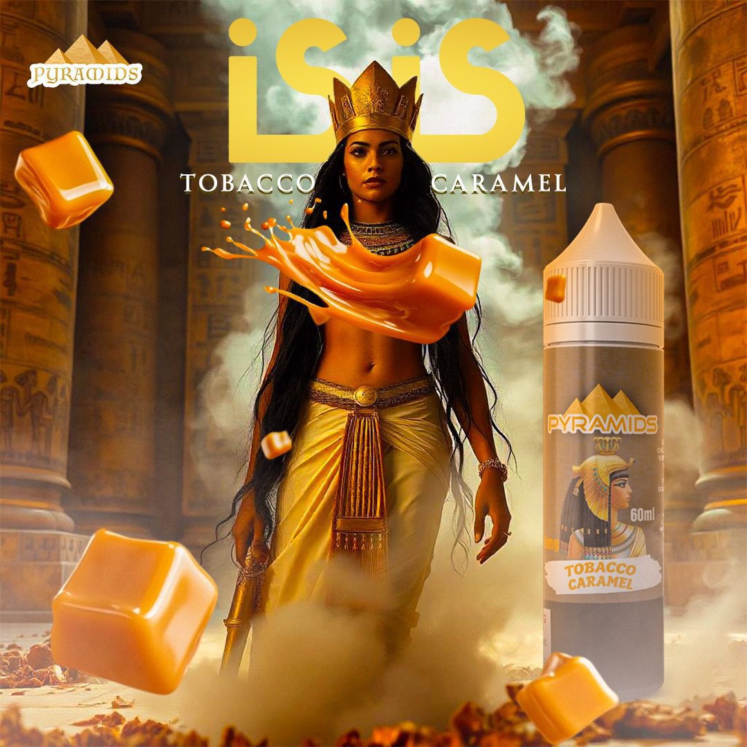 Pyramids - Tobacco caramel - MTL - 60ML - Beta Vape