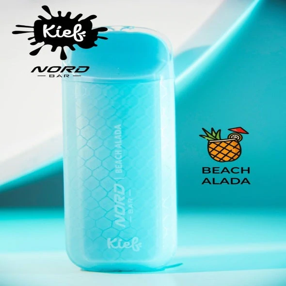 NORD BAR Disposable Pods 4000 puff - Beach Alada - ( RECHARGEABLE ...